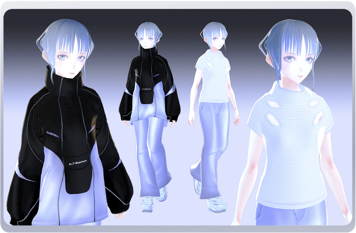 [VRoid Texture] 'CELLULAR' SET – chloma - official web store